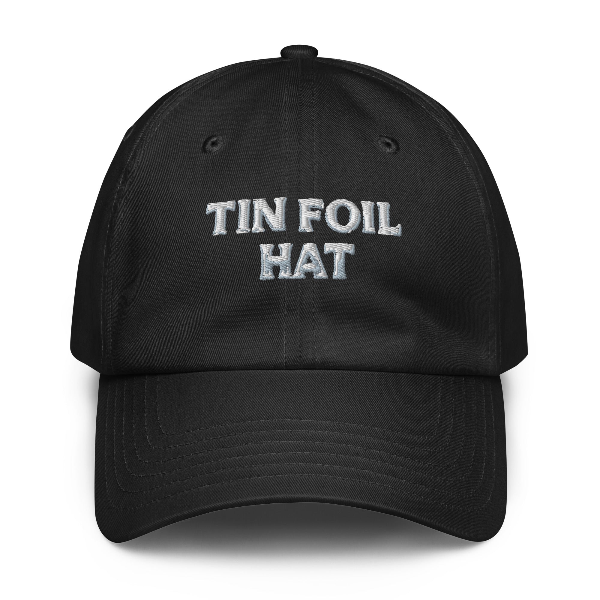 Unisex Under Armour® dad hat in multi colors with Tin Foil Hat in silv ...